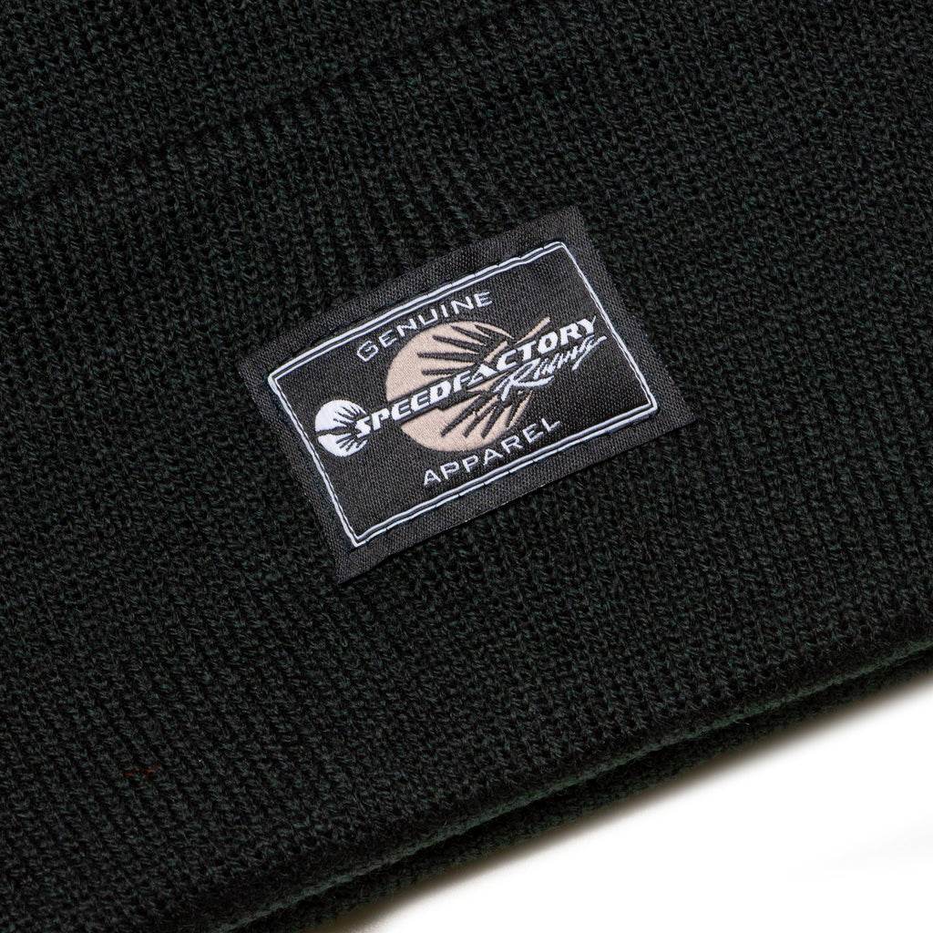 SpeedFactory Racing Foldover Knit Beanie - Sewn Patch – RevlineKC