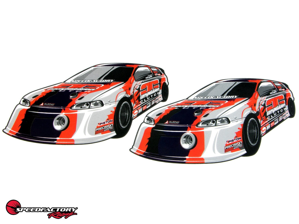 SpeedFactory Racing Limited Edition Outlaw Slap Sticker Pack - V1 - FR ...